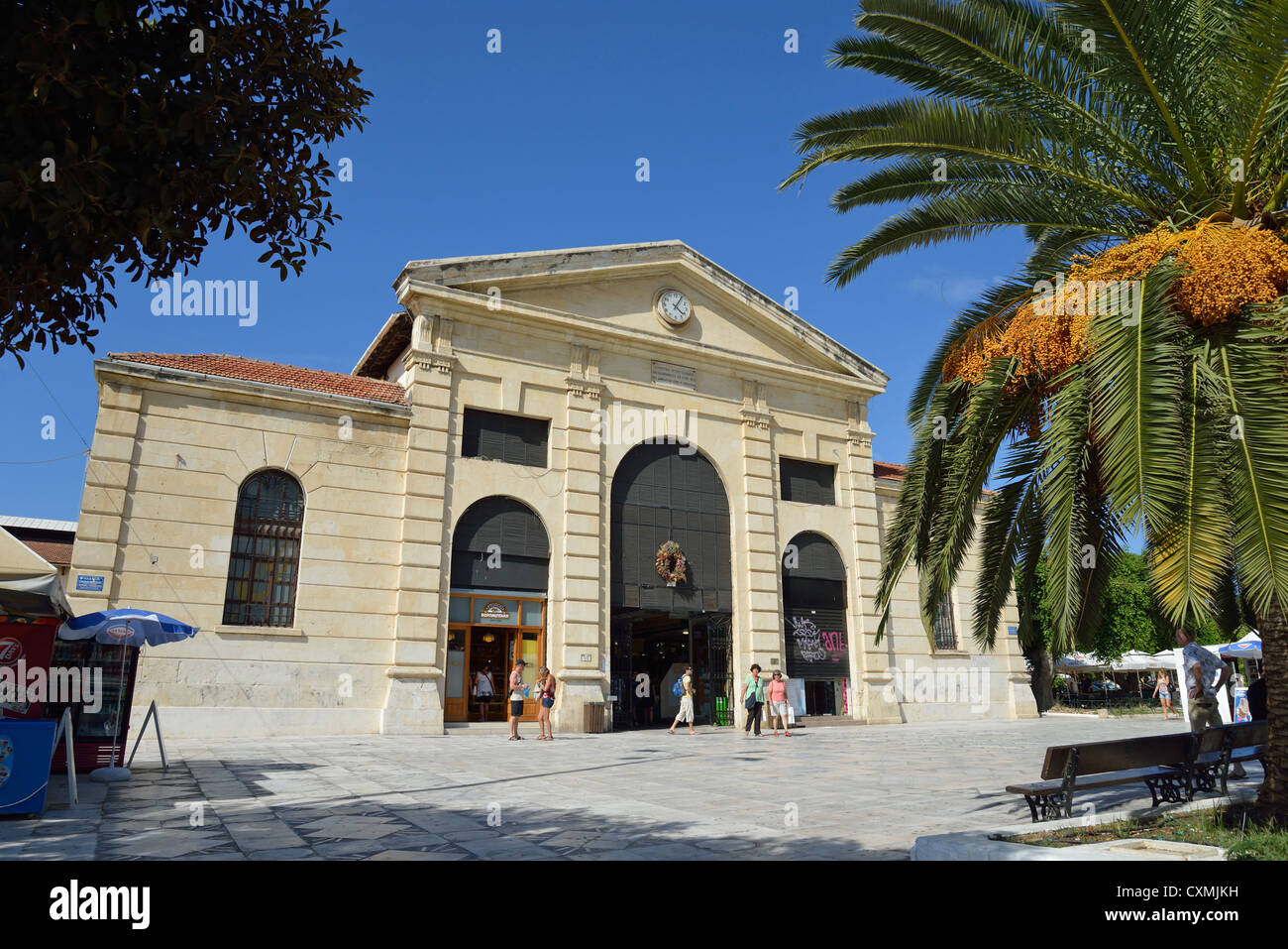 The Municipal Market of Chania, Sofia Venizelou Square, Chania, Chania ...