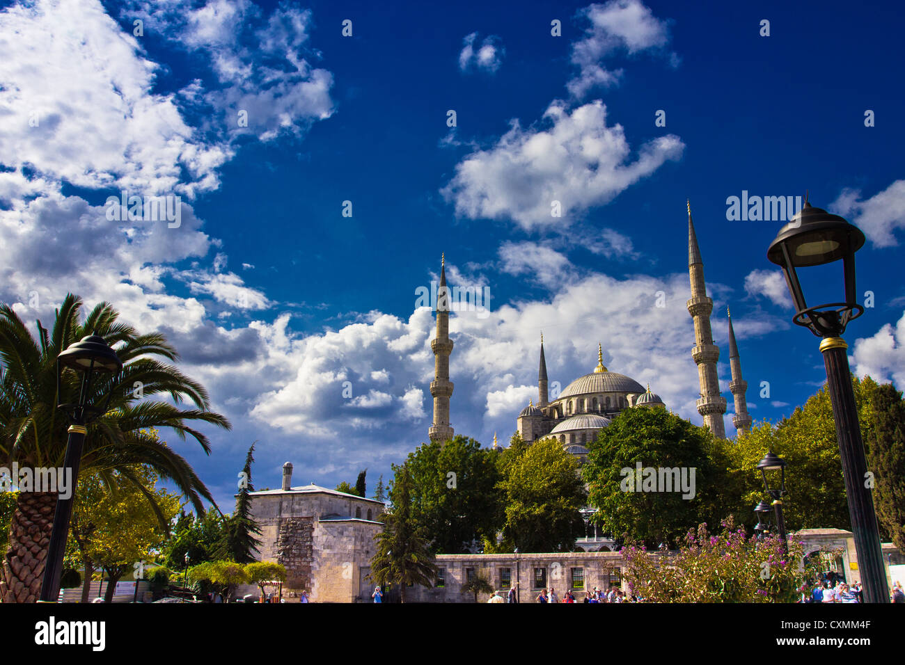 mosque, architecture, turkey, religion, istanbul, landmark, minaret ...