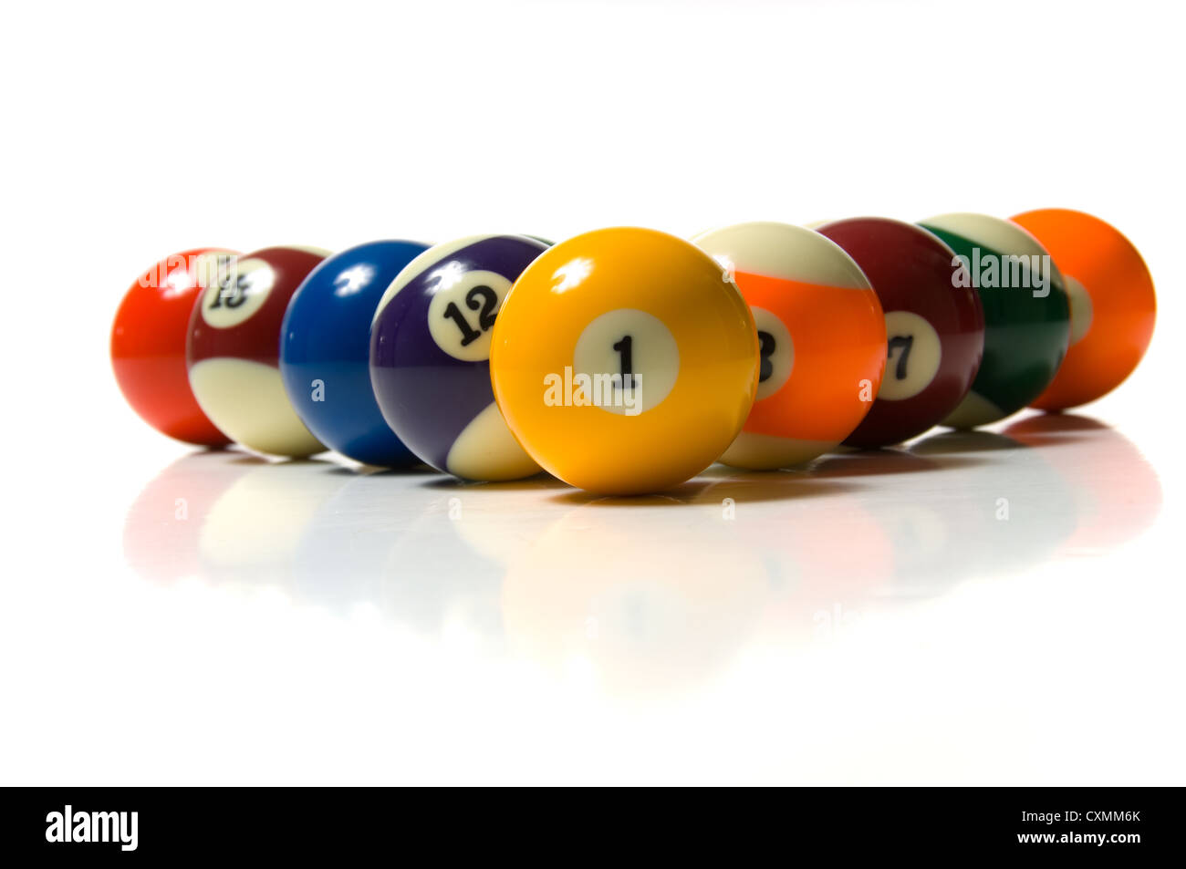 Pool balls hi-res stock photography and images - Alamy