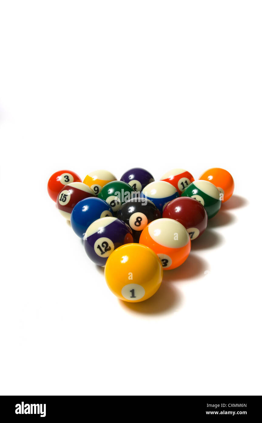 Pool balls hi-res stock photography and images - Alamy