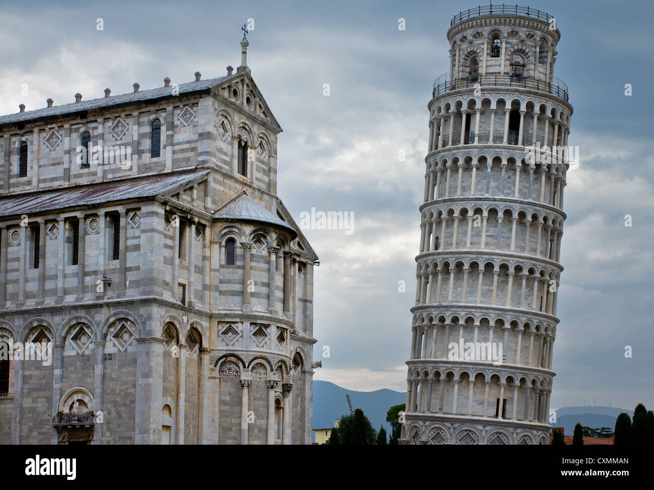 Italy leaning tower of pisa Stock Photo - Alamy