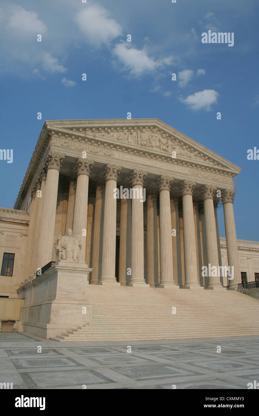 The Supreme Court of the United States of America Stock Photo - Alamy