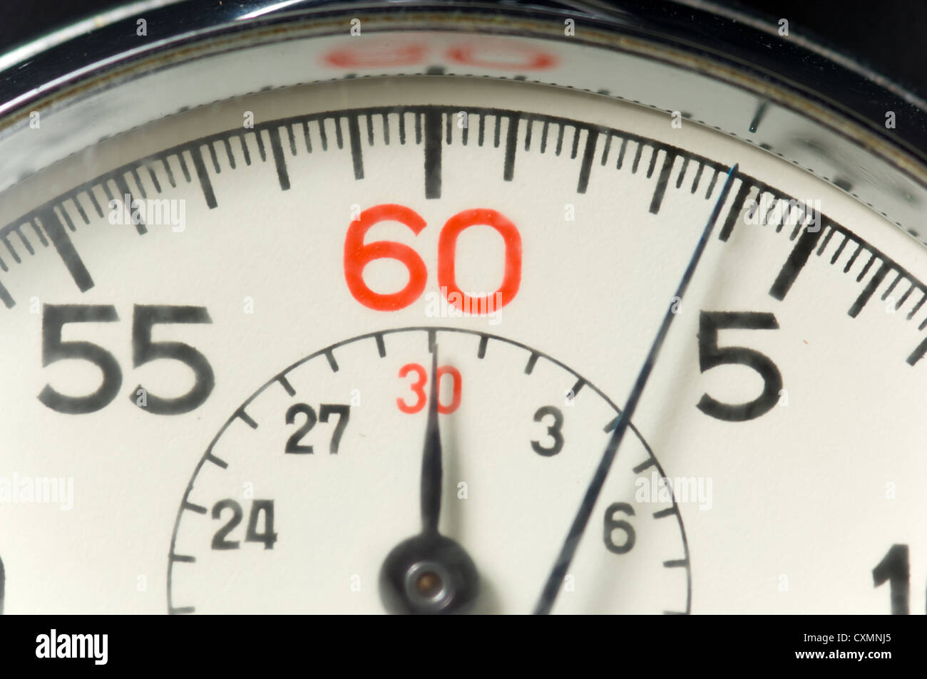 Face of an antique stopwatch Stock Photo - Alamy