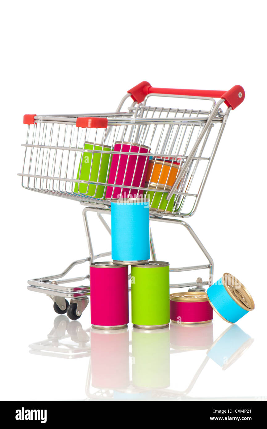 Goods shopping cart hi-res stock photography and images - Alamy