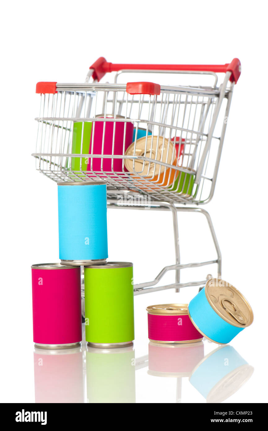 Goods shopping cart hi-res stock photography and images - Alamy