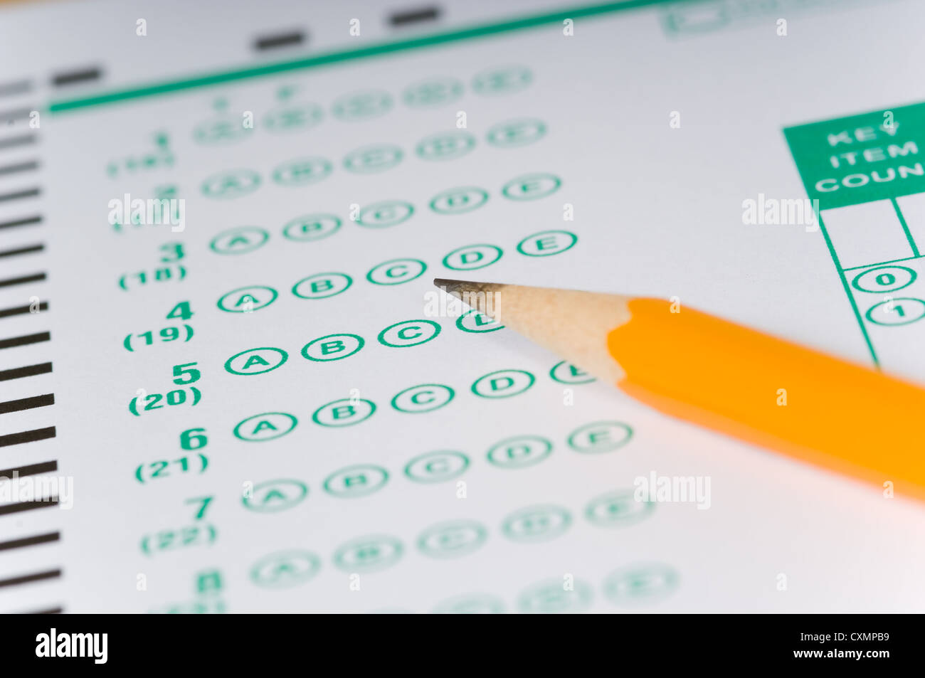 Exam paper graded hi-res stock photography and images - Alamy