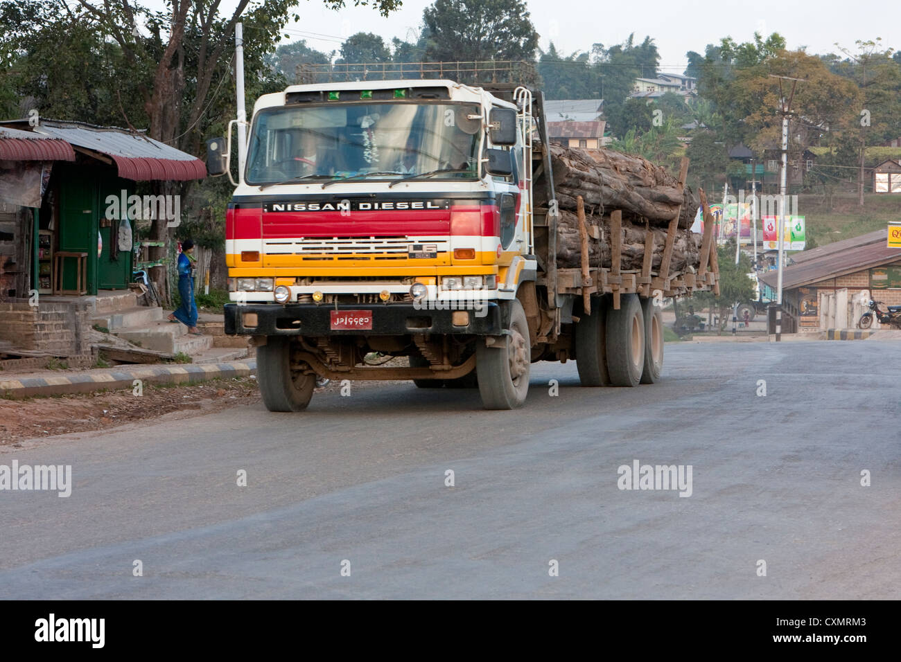Myanmar truck hi-res stock photography and images - Alamy