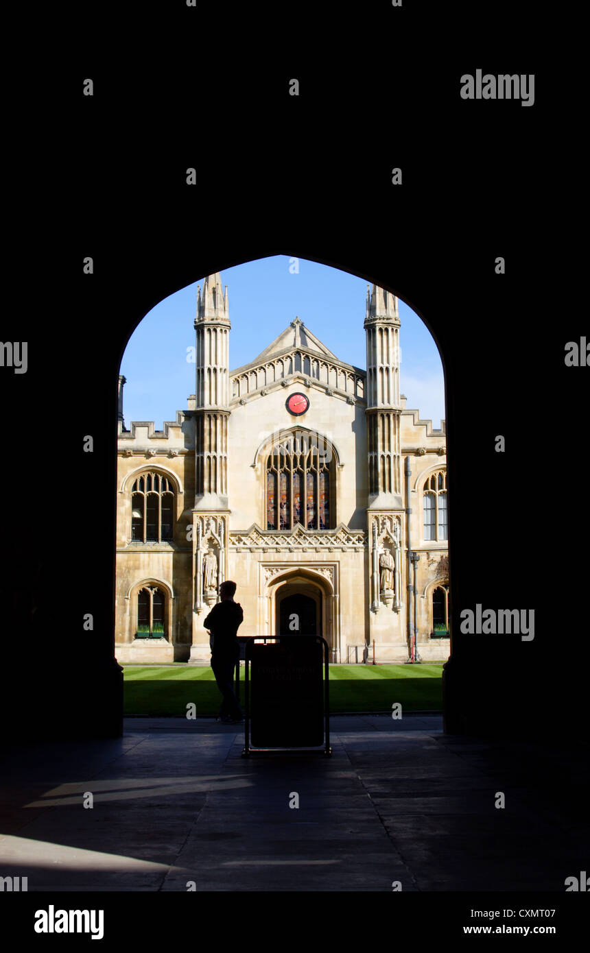 Corpus christi college cambridge university hi-res stock photography ...