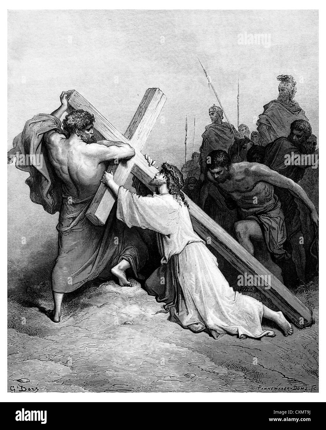 Jesus dies on the cross hi-res stock photography and images - Alamy