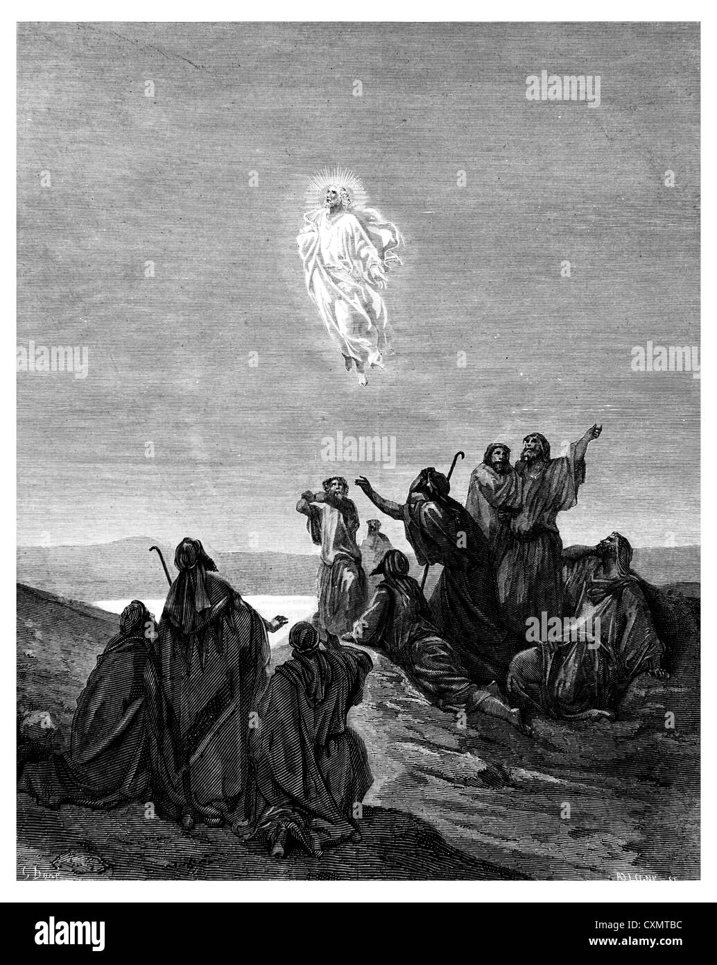 Ascension of christ into heaven hi-res stock photography and images - Alamy