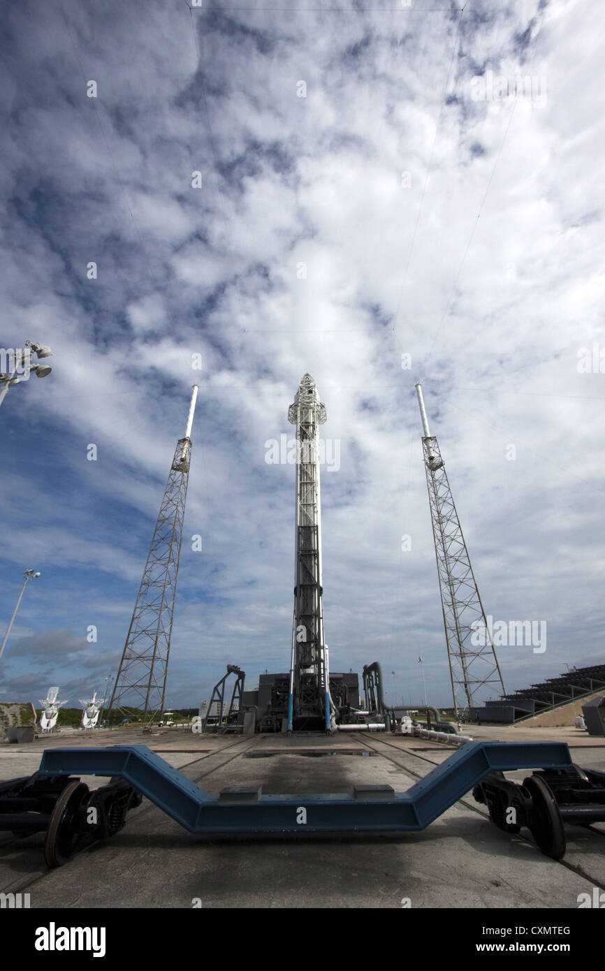 The Space Exploration Technologies Corp., or SpaceX, Falcon 9 rocket ...