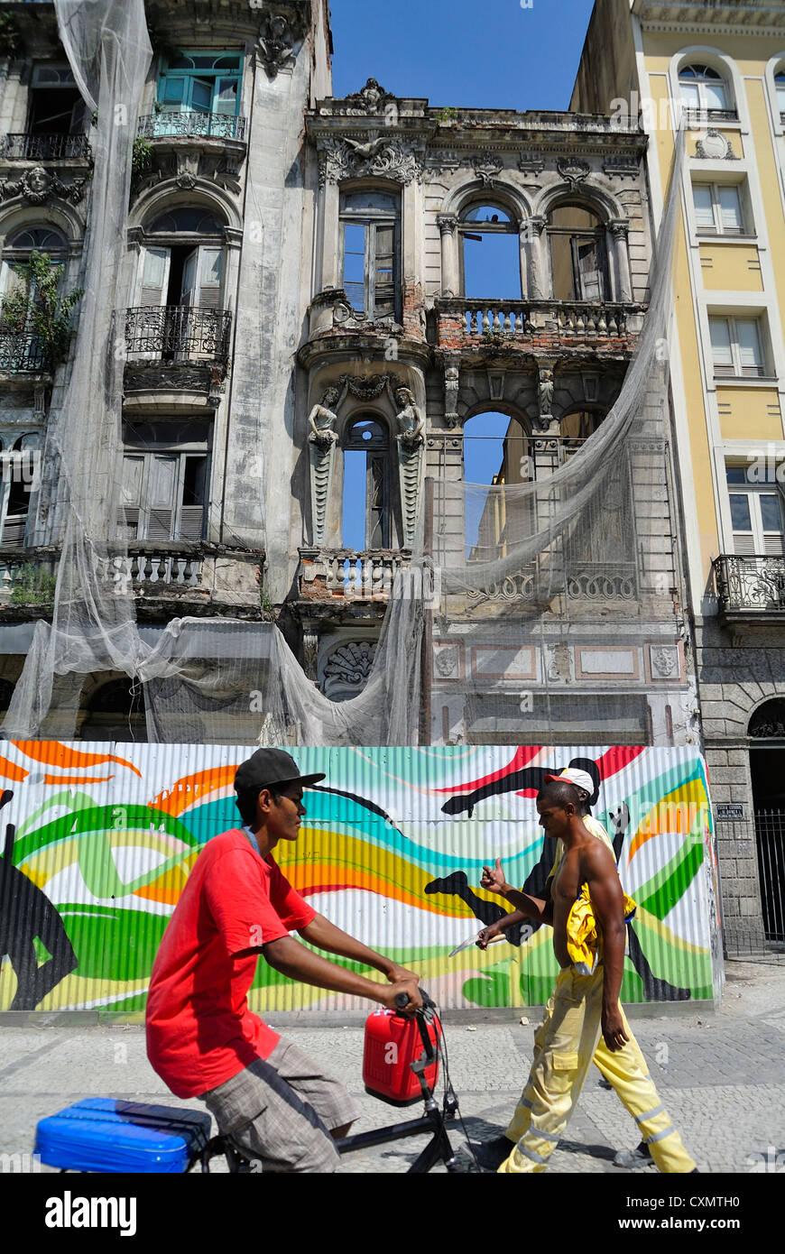 Rio de Janeiro, Lapa area, Brazil, South America, Brazilian local ...