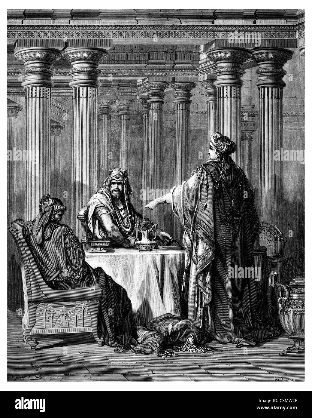Esther Bible Painting