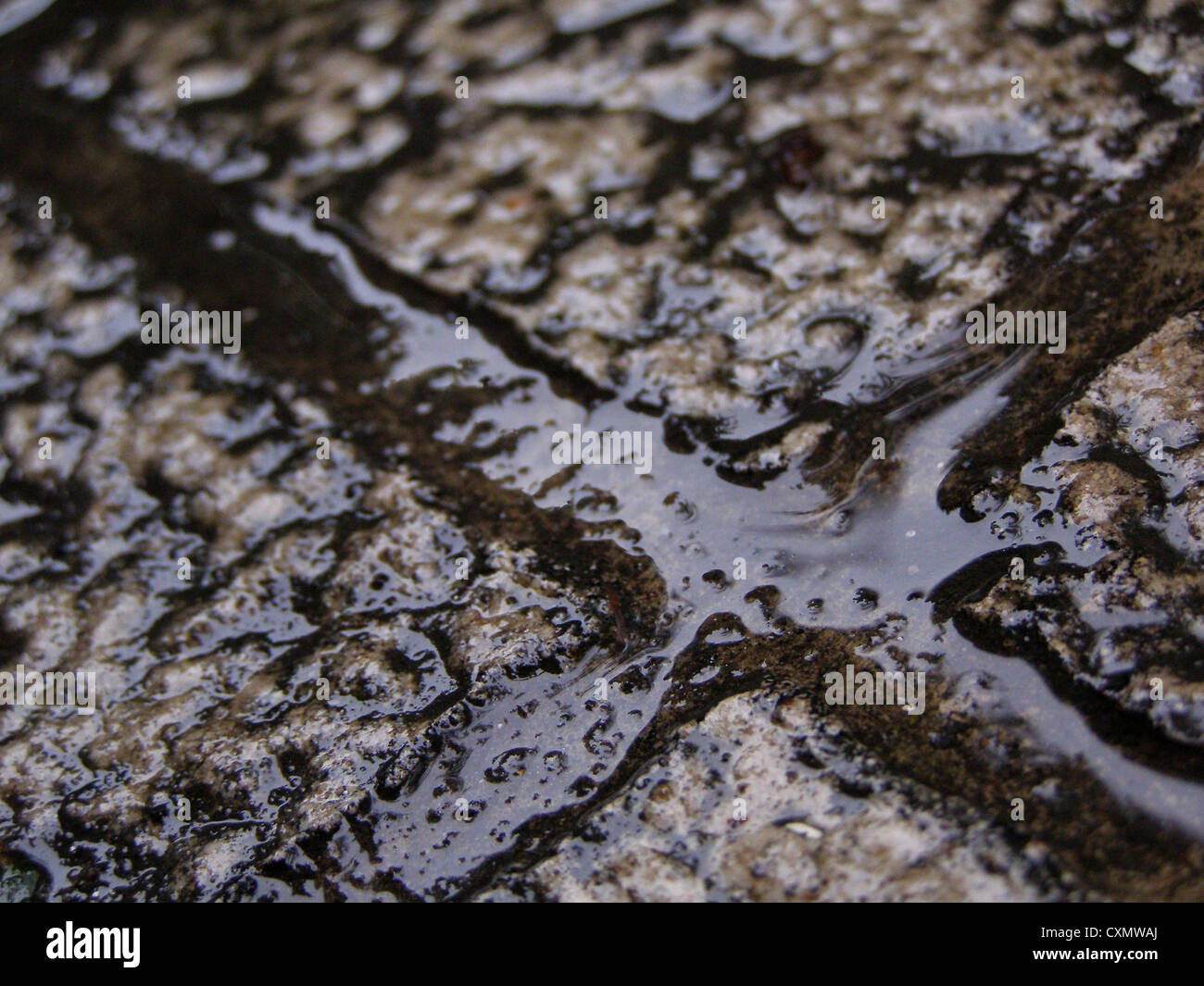 texture concrete with water Stock Photo - Alamy