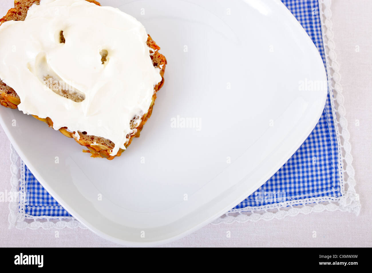 Smiley face bread Stock Photo - Alamy