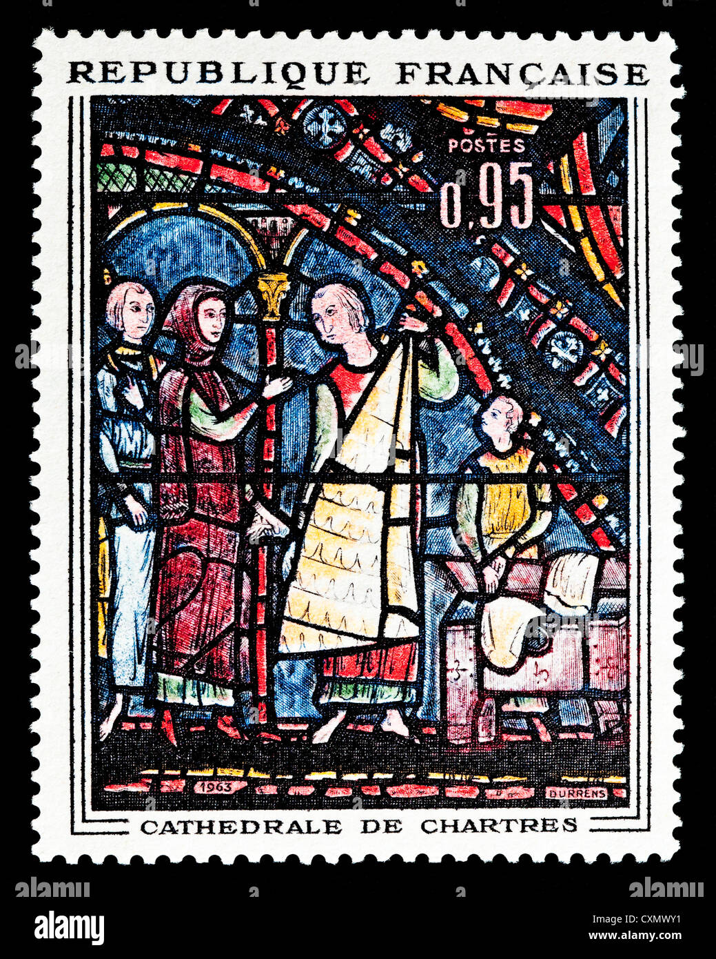 Postage stamp france hi-res stock photography and images - Alamy