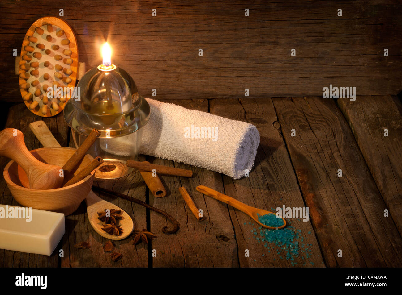 Vintage spa massage hi-res stock photography and images - Alamy