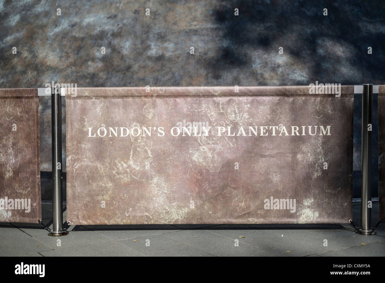 'London's Only Planetarium' Sign at the Royal Observatory, Greenwich ...