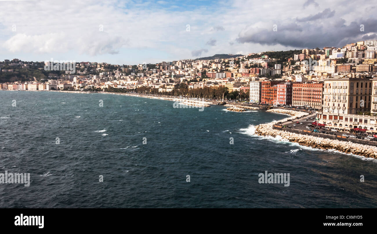 panoramic view of the bay of Naples, Italy Stock Photo - Alamy