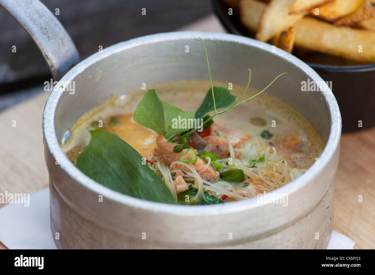 Thai Fish Soup Stock Photo - Alamy