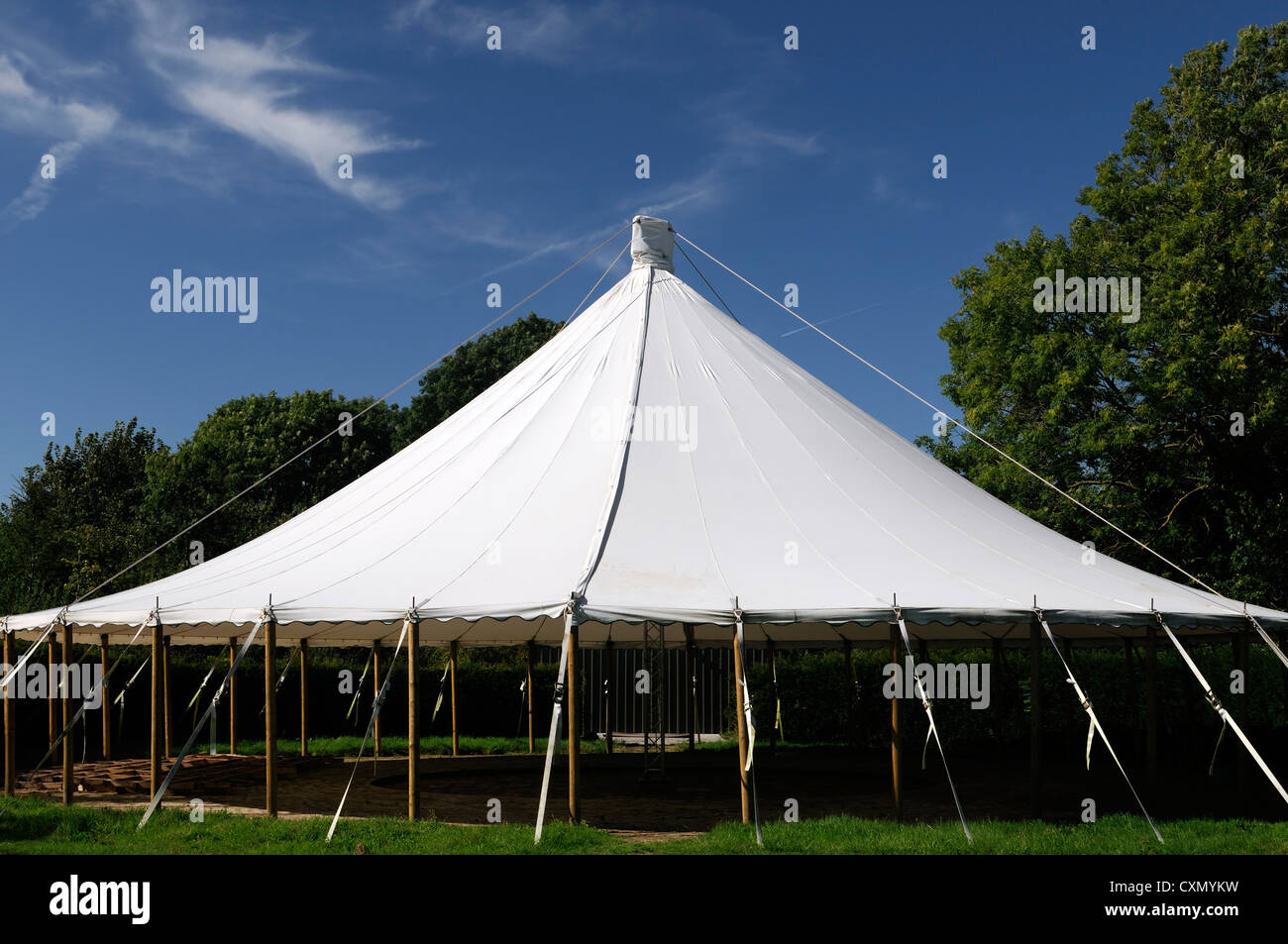 ballintubbert house gardens stradbally laois ireland white marquee blue ...