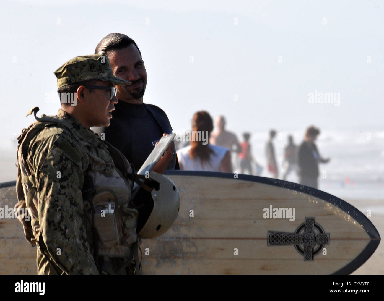 Beach master unit hi-res stock photography and images - Alamy
