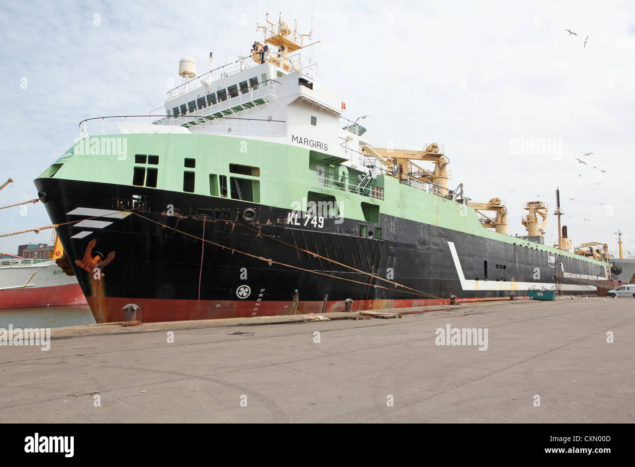 Fishing Vessel Margiris, IMO 8301187 Stock Photo - Alamy