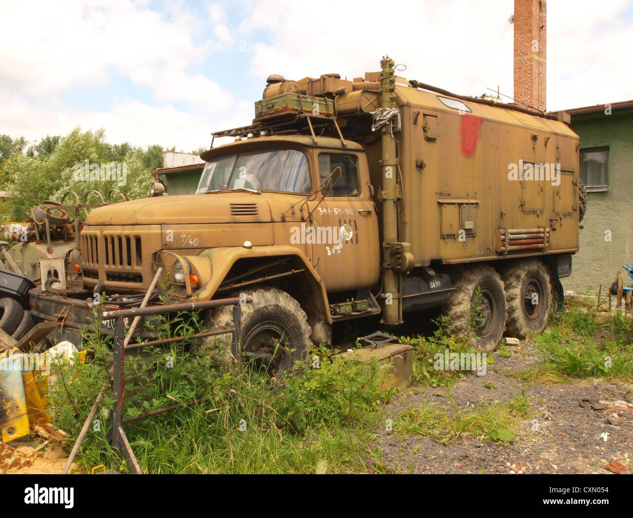 The ZIL 131 is a Soviet-era military truck designed for heavy-duty ...