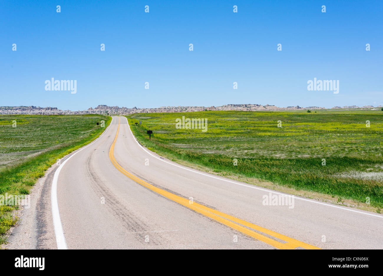 Badlands loop road hi-res stock photography and images - Alamy