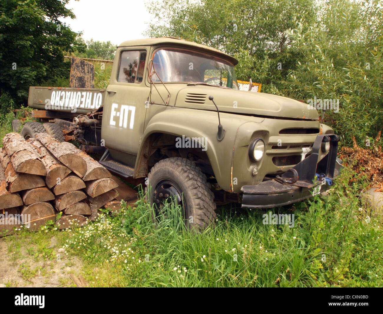 The ZIL-130 chassis is a Soviet-era military vehicle often modified for ...
