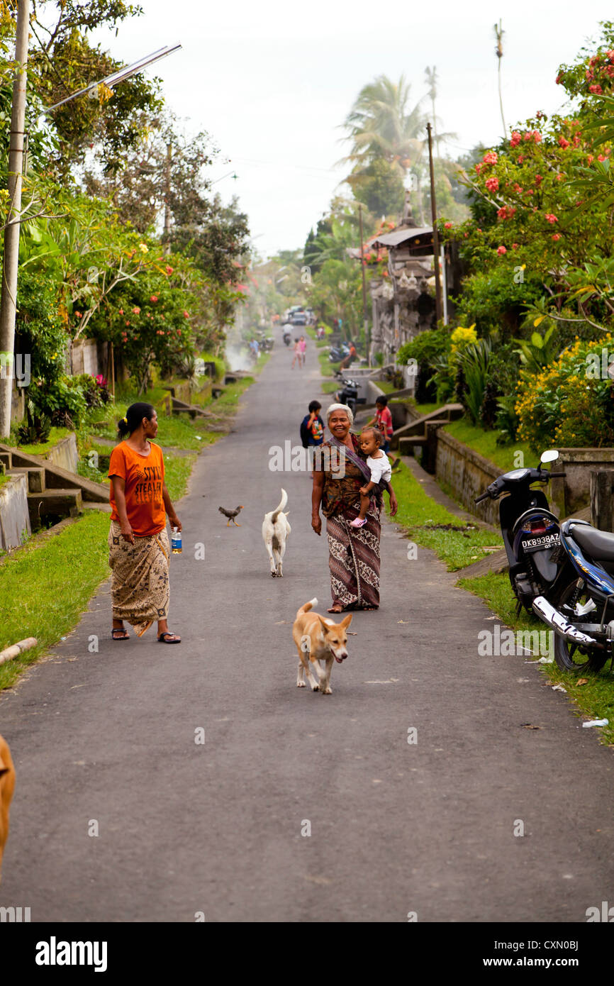 Street Life on Bali Stock Photo - Alamy