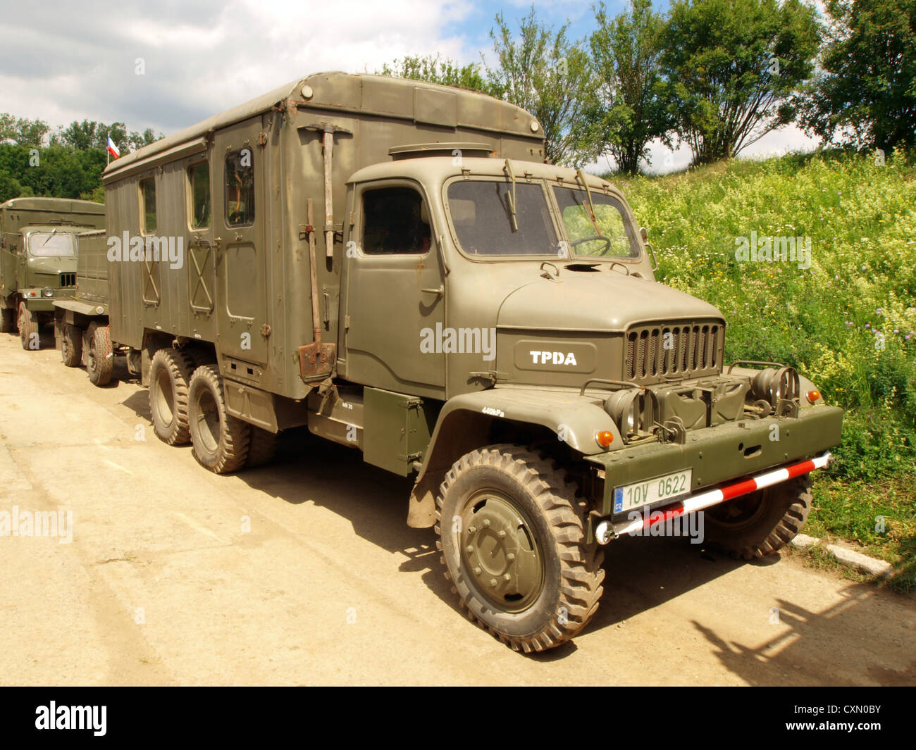 The Praga V3S with boxbody is a versatile military vehicle used in ...
