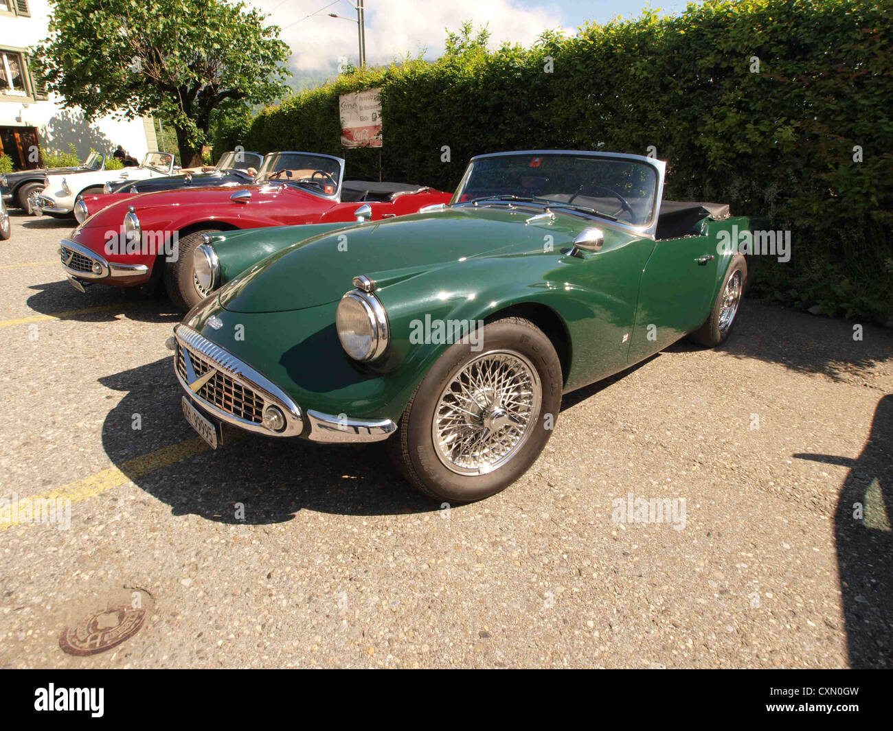 Daimler SP250 classic vintage sports car Stock Photo - Alamy
