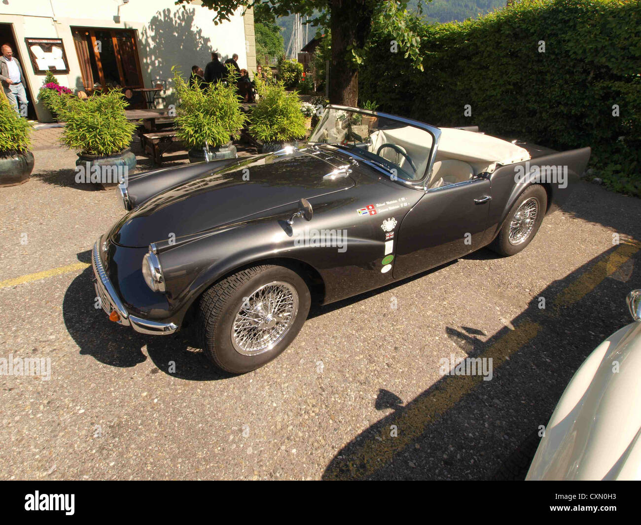 Daimler SP250 classic vintage sports car Stock Photo - Alamy