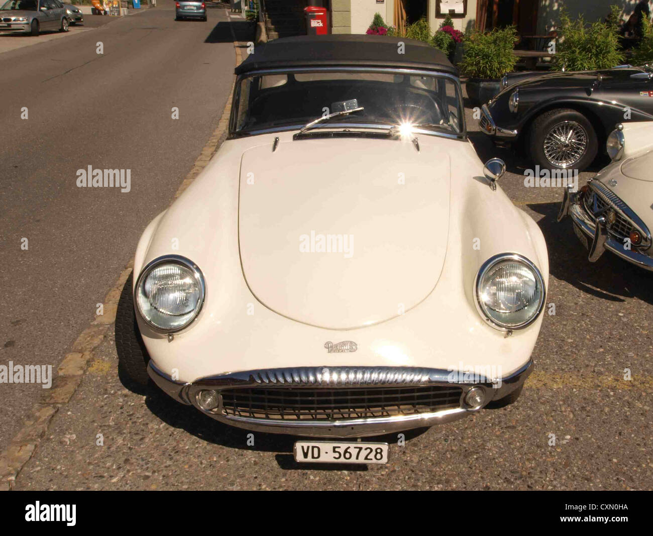 Daimler SP250 classic vintage sports car Stock Photo - Alamy