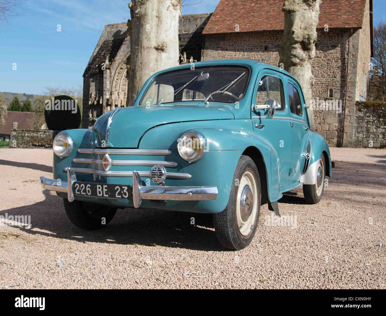 Blue RNUR Renault Stock Photo - Alamy