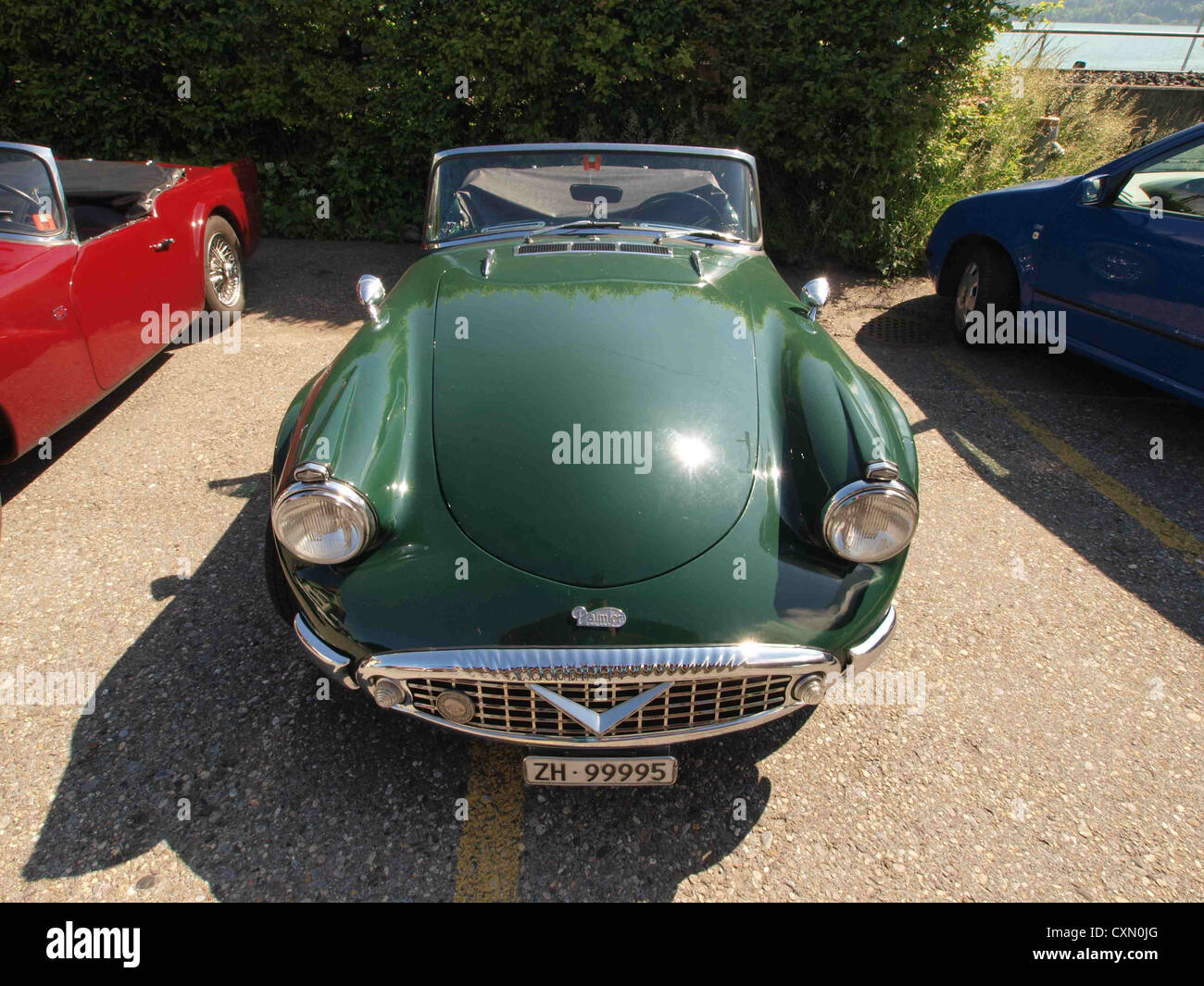 Daimler SP250 classic vintage sports car Stock Photo - Alamy