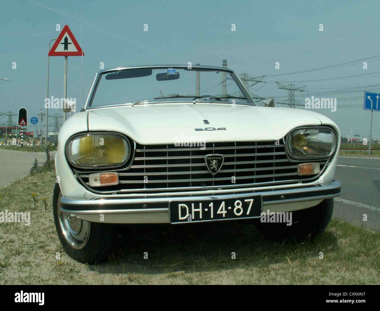 Peugeot 204 classic car Stock Photo - Alamy