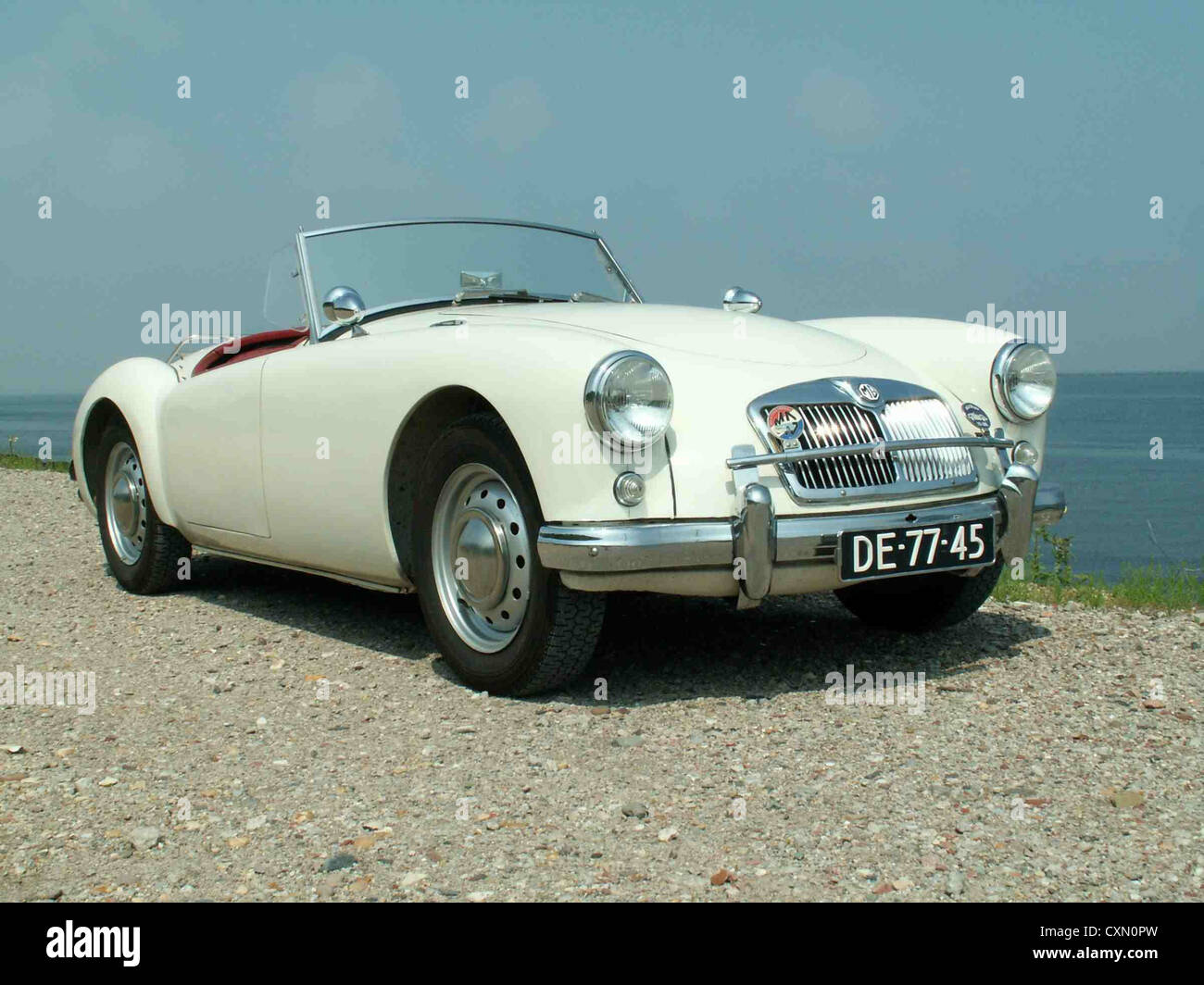 MG classic car Stock Photo - Alamy