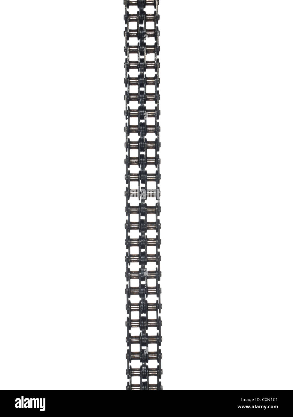 Motor chain isolated on white background Stock Photo - Alamy