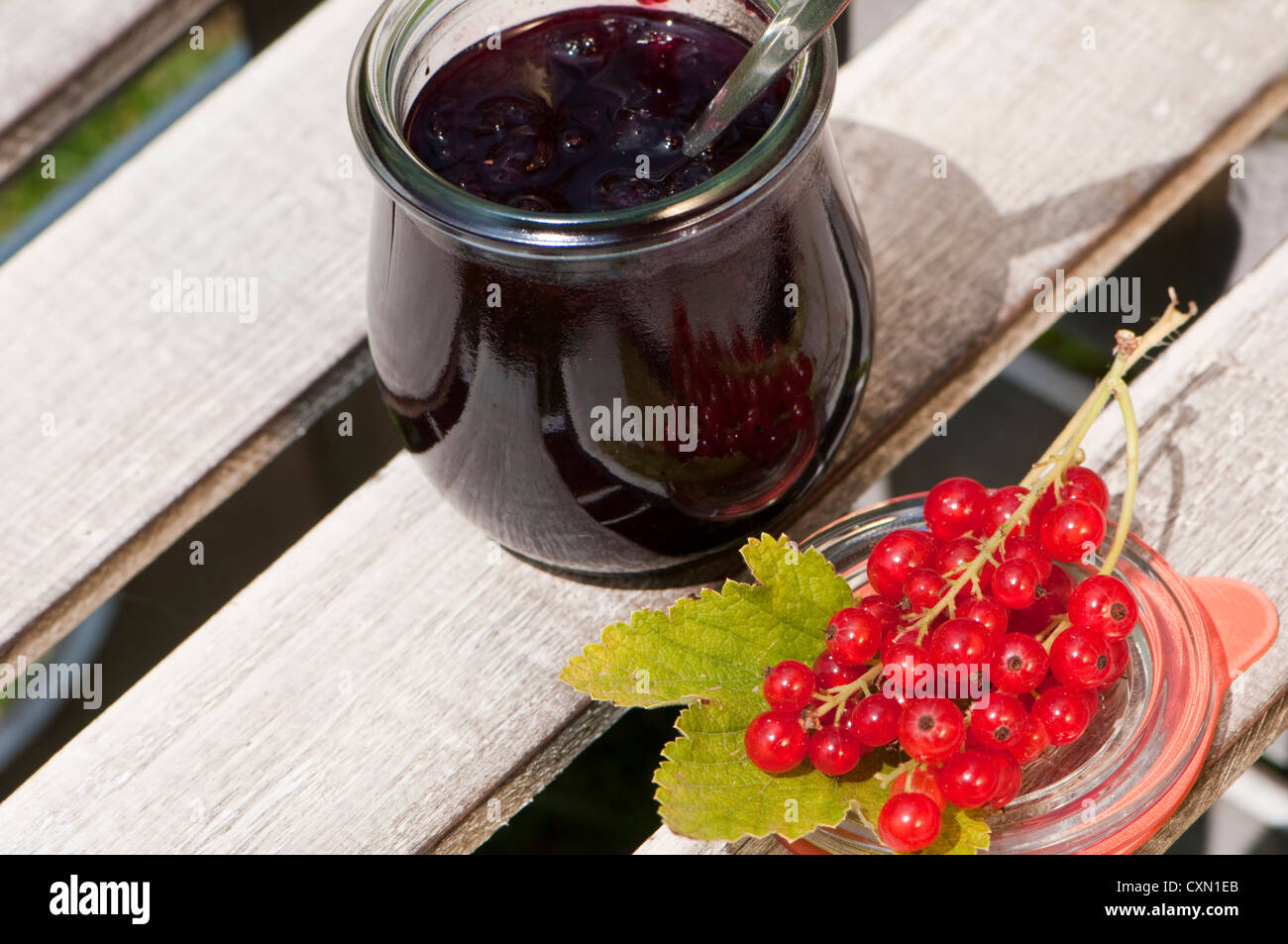 Red currant jelly homemade hi-res stock photography and images - Alamy