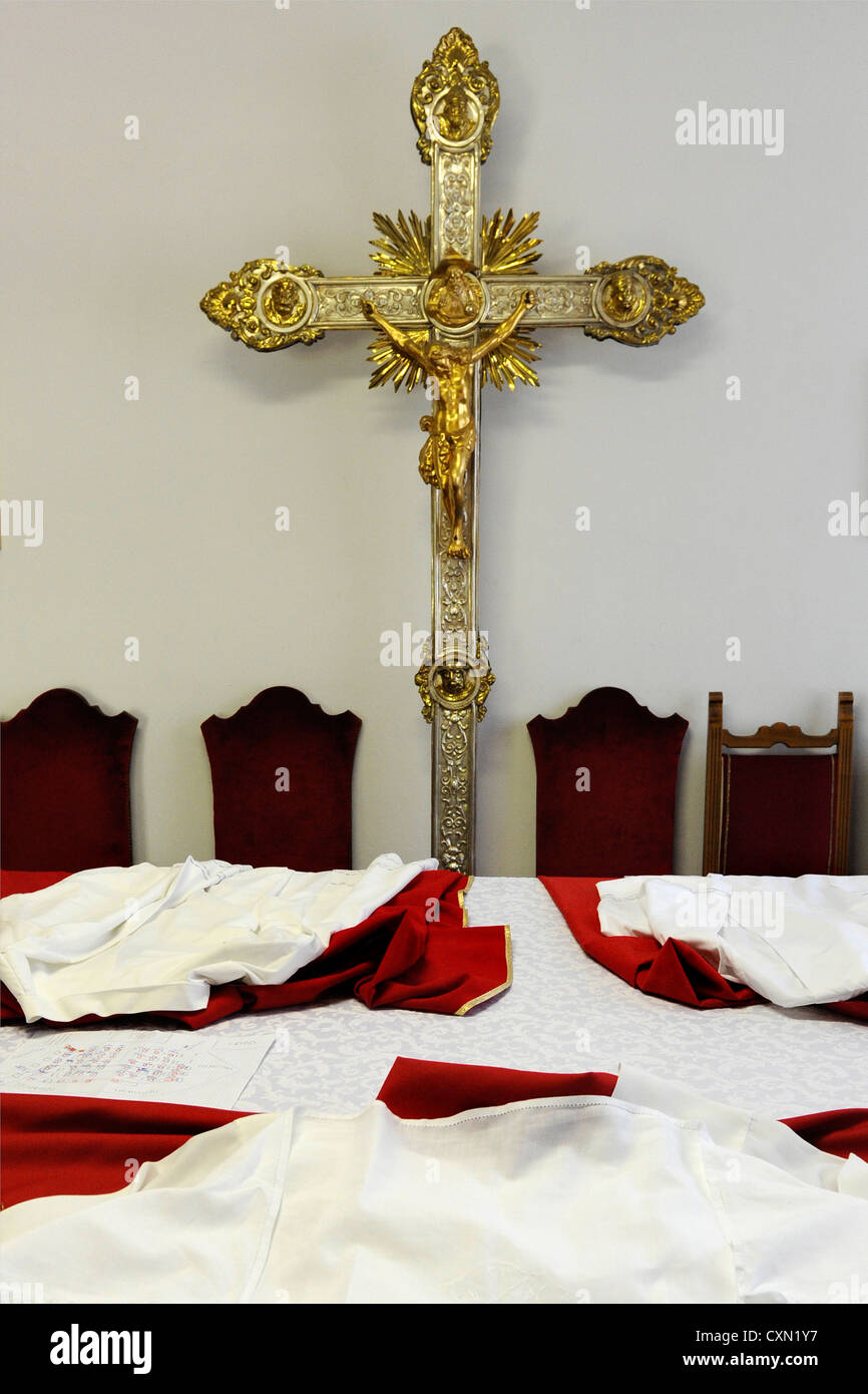 Catholic church sacristy interior hi-res stock photography and images ...