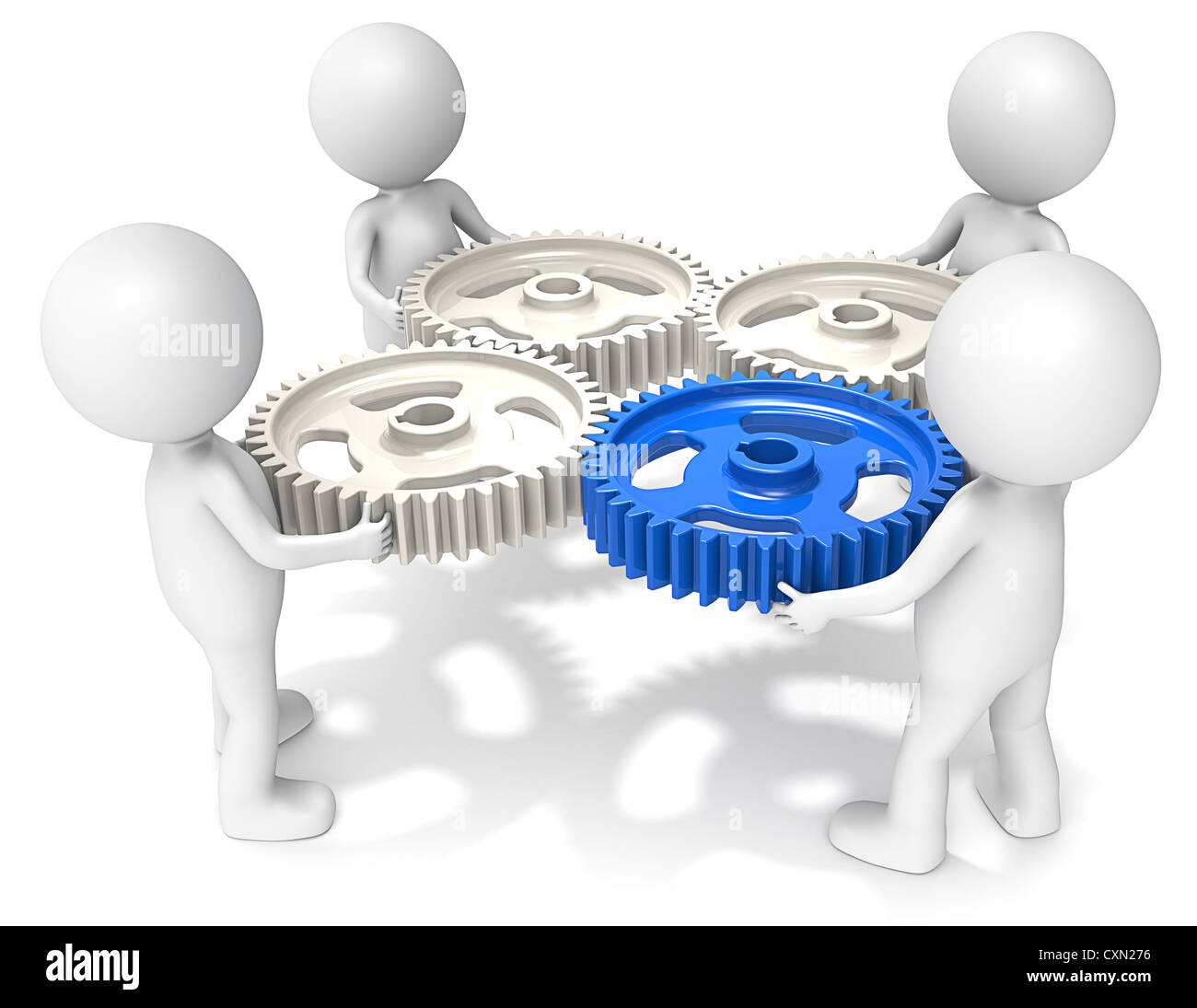 Turning cog wheels hi-res stock photography and images - Alamy