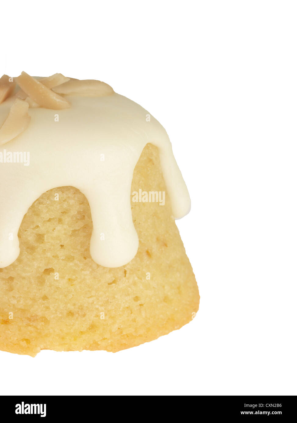 Iced Sponge Cakes Stock Photo - Alamy