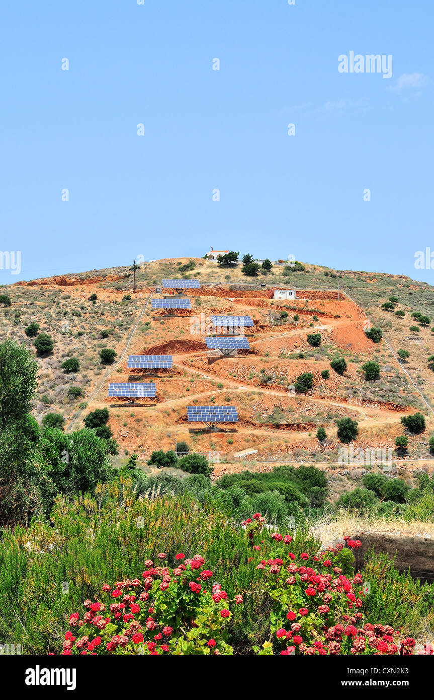 Greek solar energy hi-res stock photography and images - Alamy