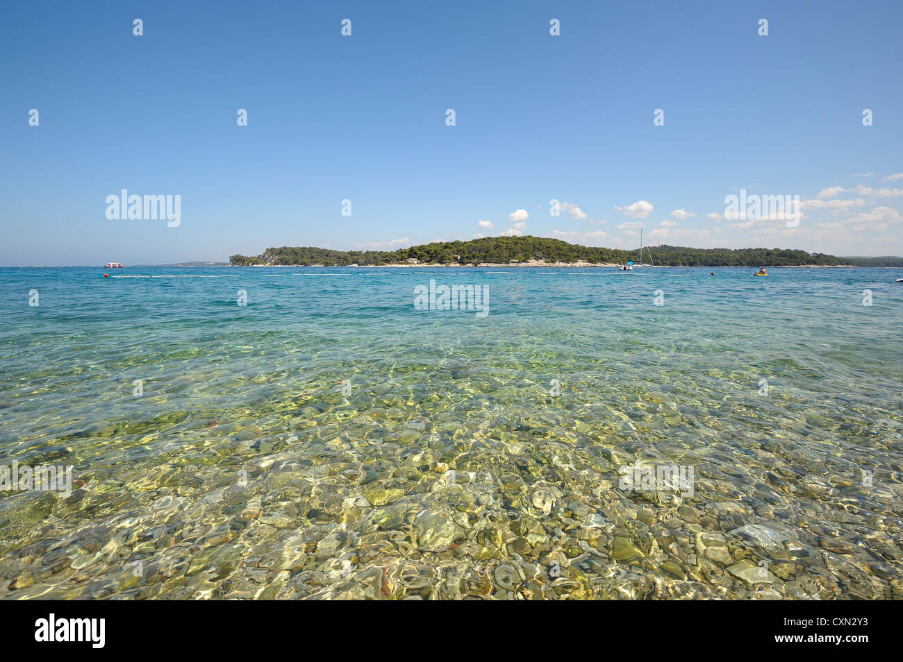 Red Island is one of the most beautiful of the Rovinji archipelago ...