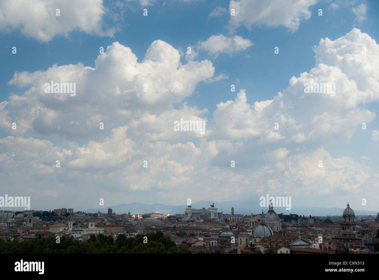 Skyline of Rome Stock Photo - Alamy