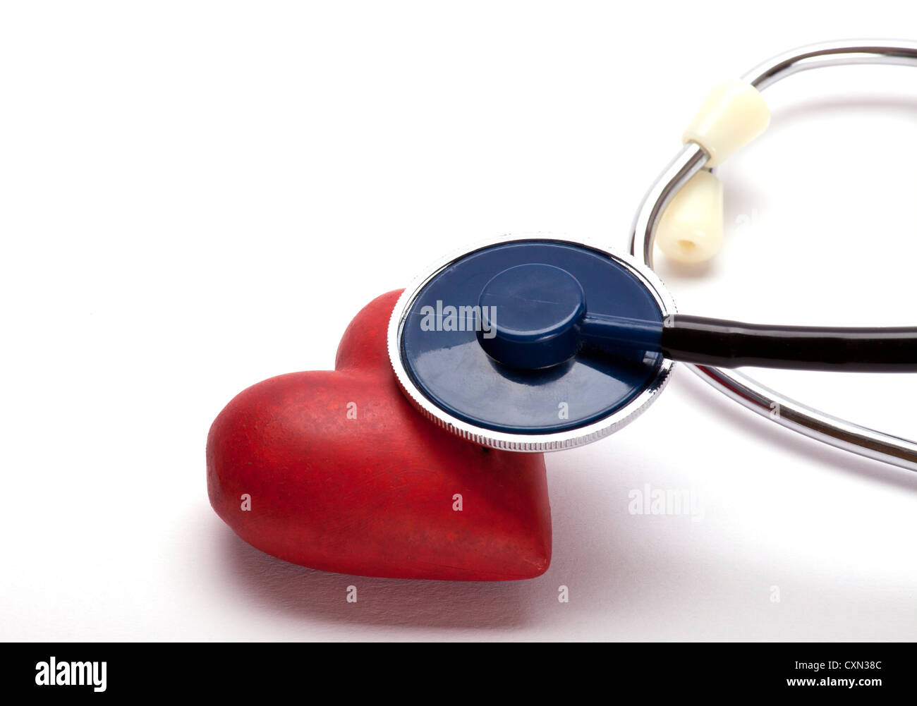 stethoscope and heart Stock Photo - Alamy