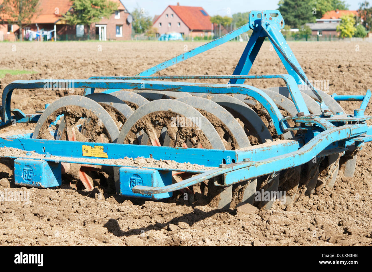 Disc harrow hi-res stock photography and images - Alamy