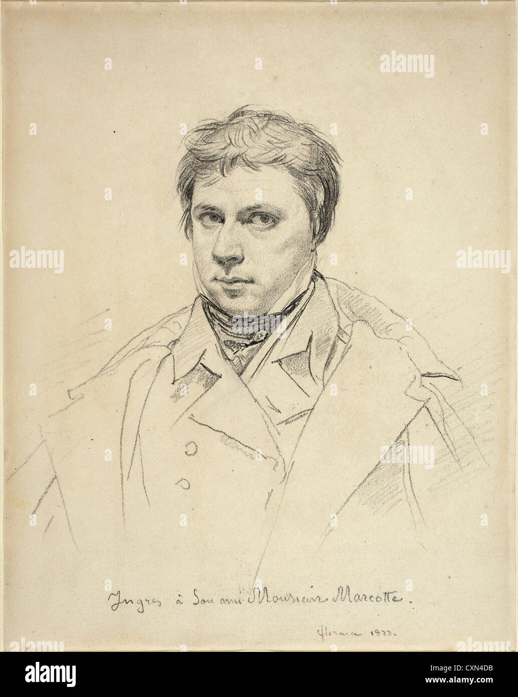Jean Auguste Dominique Ingres Sketch
